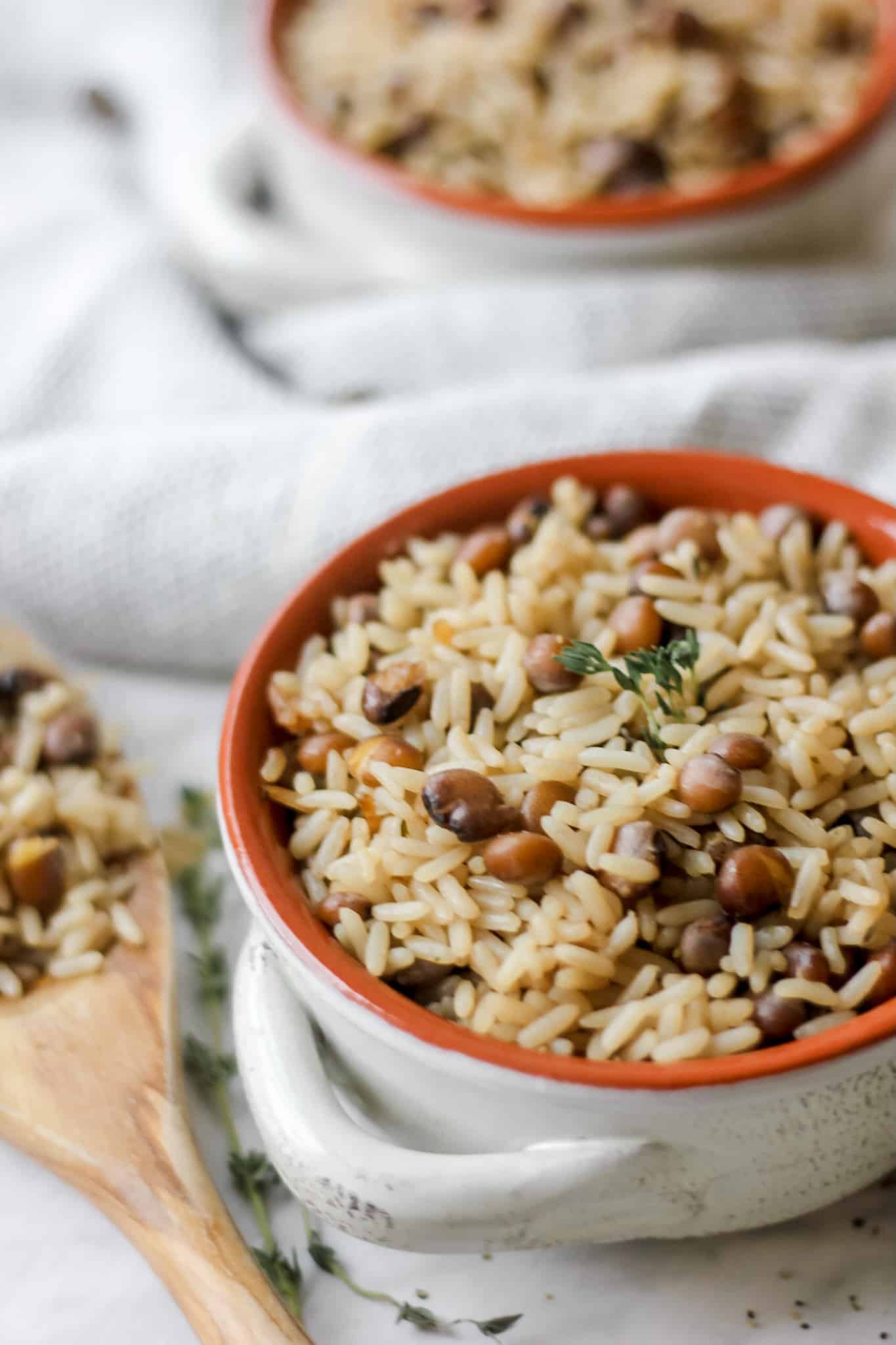 Jamaican Gungo Peas and Rice - The Seasoned Skillet