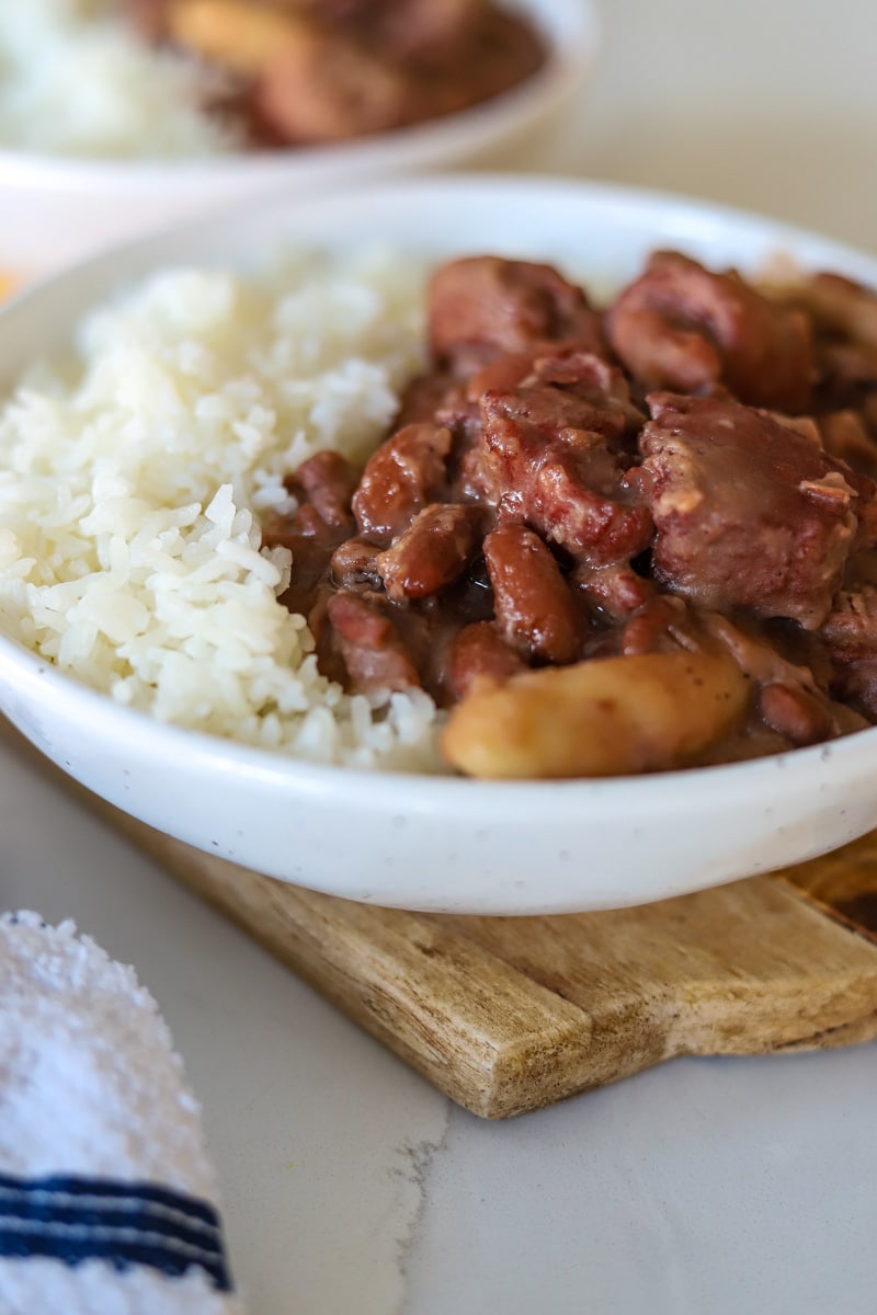 Jamaican Stew Peas - The Seasoned Skillet