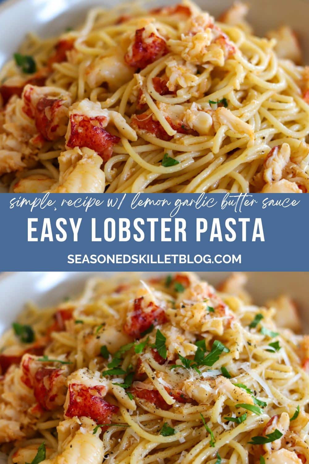 Lobster Pasta with Lemon Butter Sauce - The Seasoned Skillet - Jamaican ...