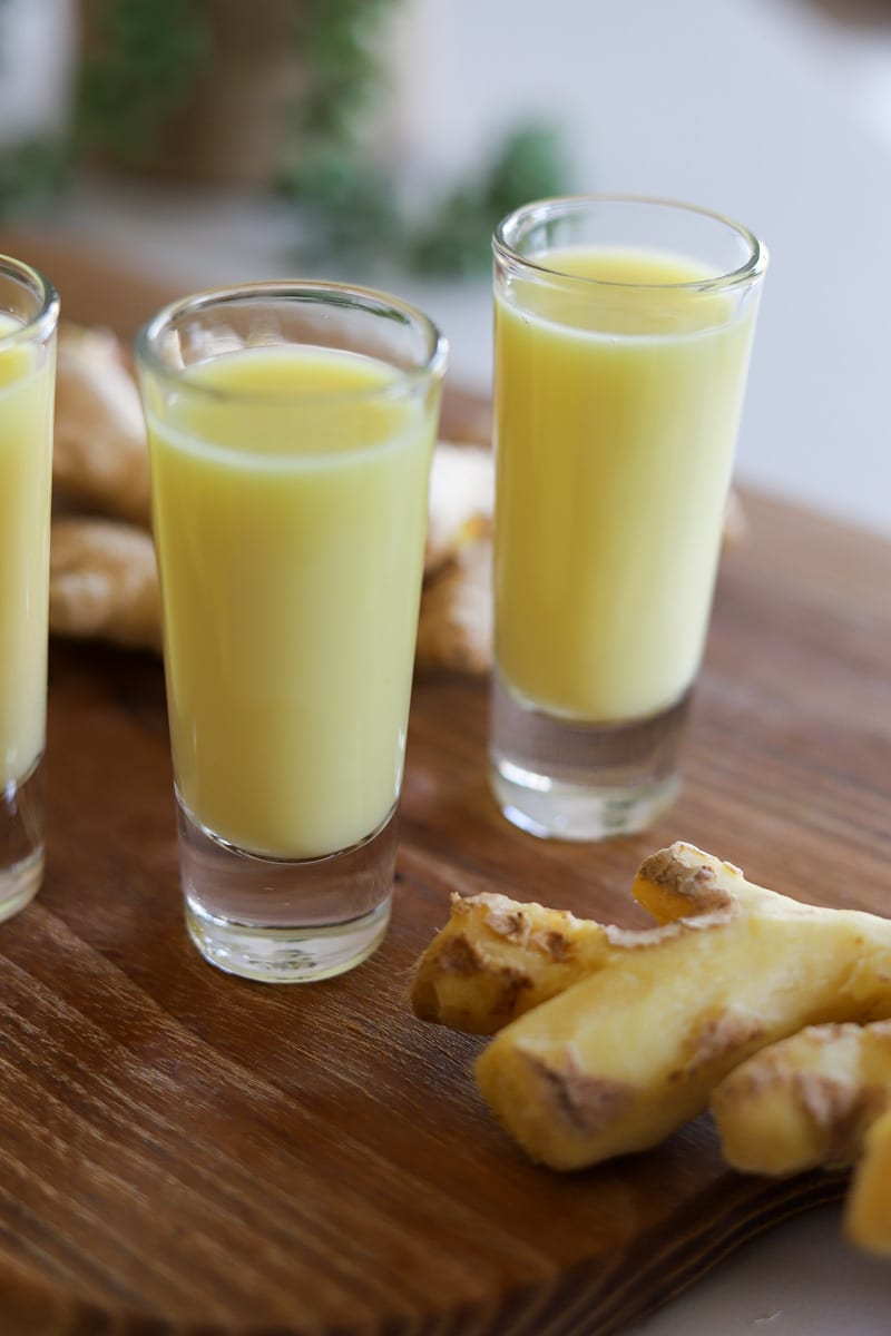 Ginger Shot Recipe - The Seasoned Skillet
