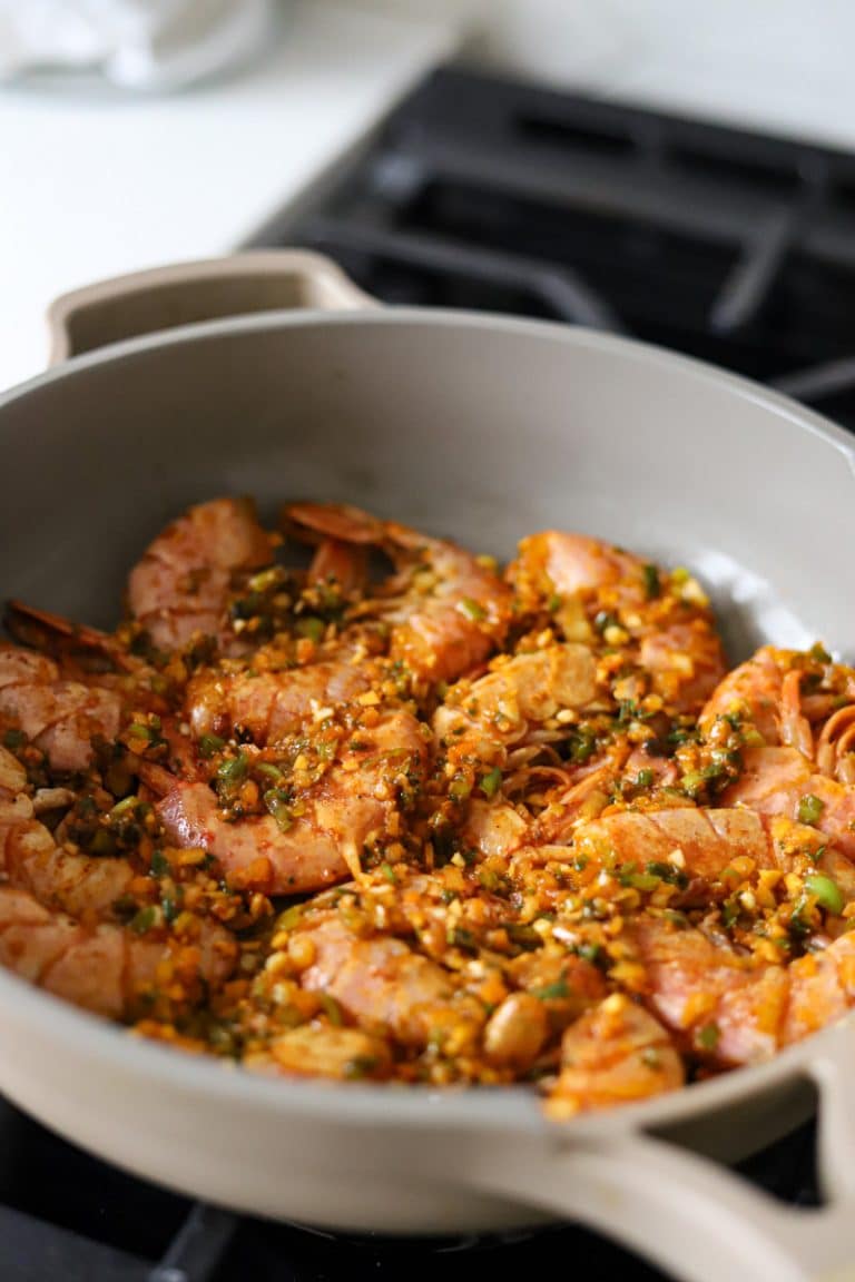 Jamaican Pepper Shrimp - The Seasoned Skillet