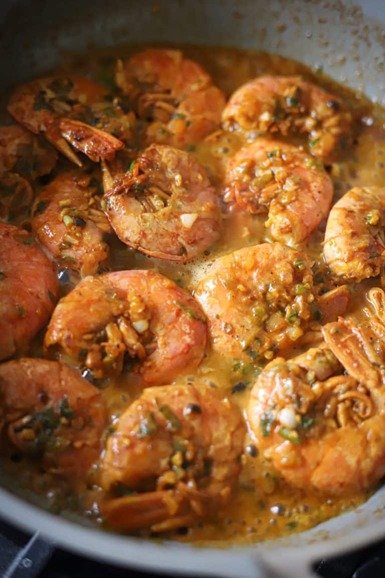 Jamaican Pepper Shrimp - The Seasoned Skillet