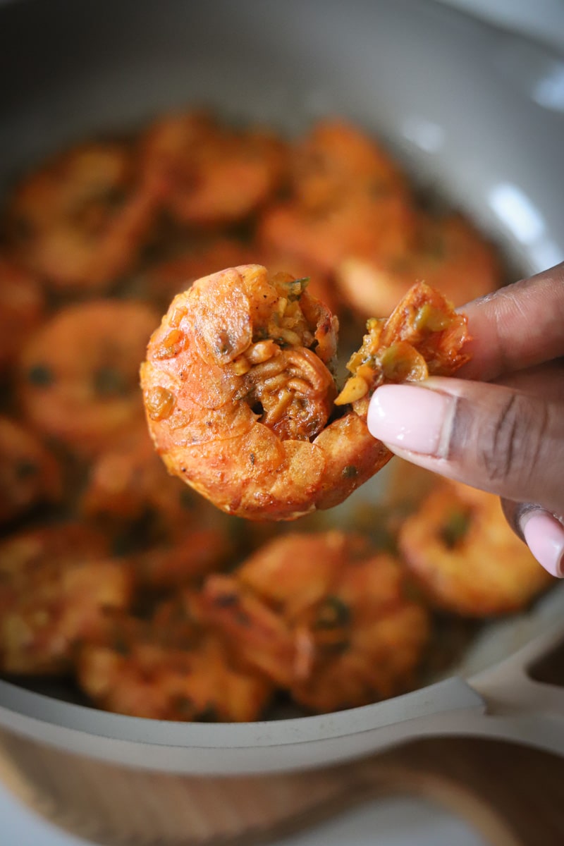 Jamaican Pepper Shrimp - The Seasoned Skillet