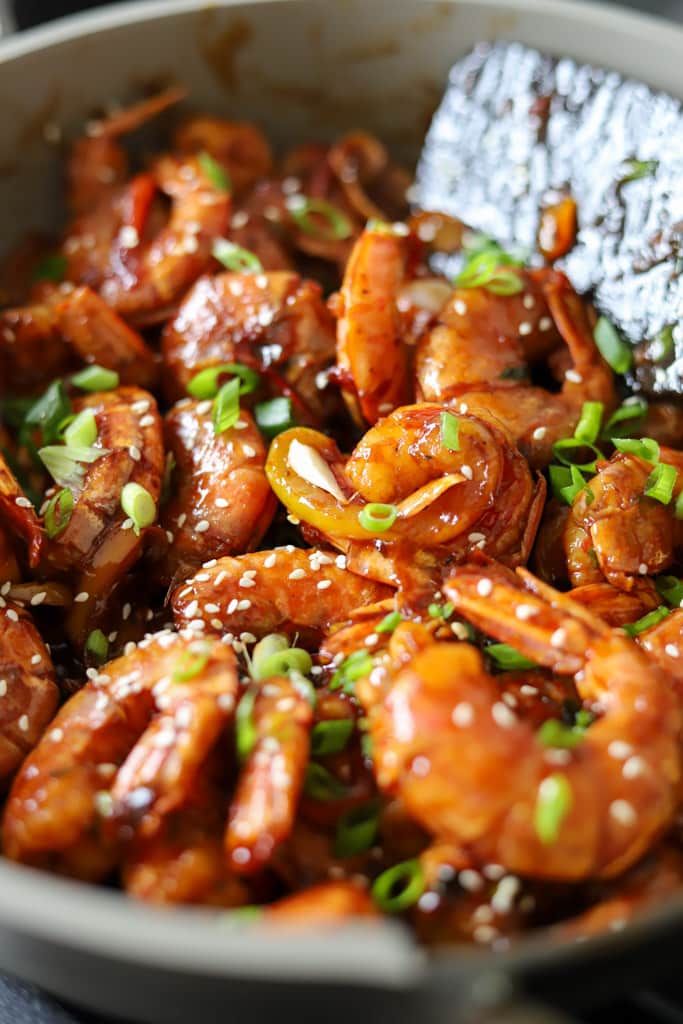 Sweet And Spicy Shrimp Chinese
