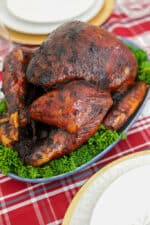 Whole Roasted Jerk Turkey Recipe - The Seasoned Skillet - Jamaican ...
