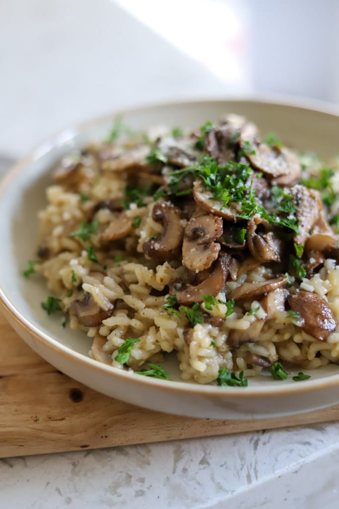 Truffle Mushroom Risotto - The Seasoned Skillet - Jamaican Recipes ...